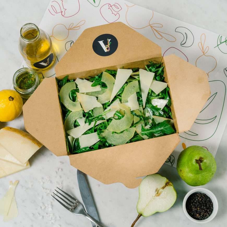 Rocket, Pear & Parmesan - Vivre Gourmet