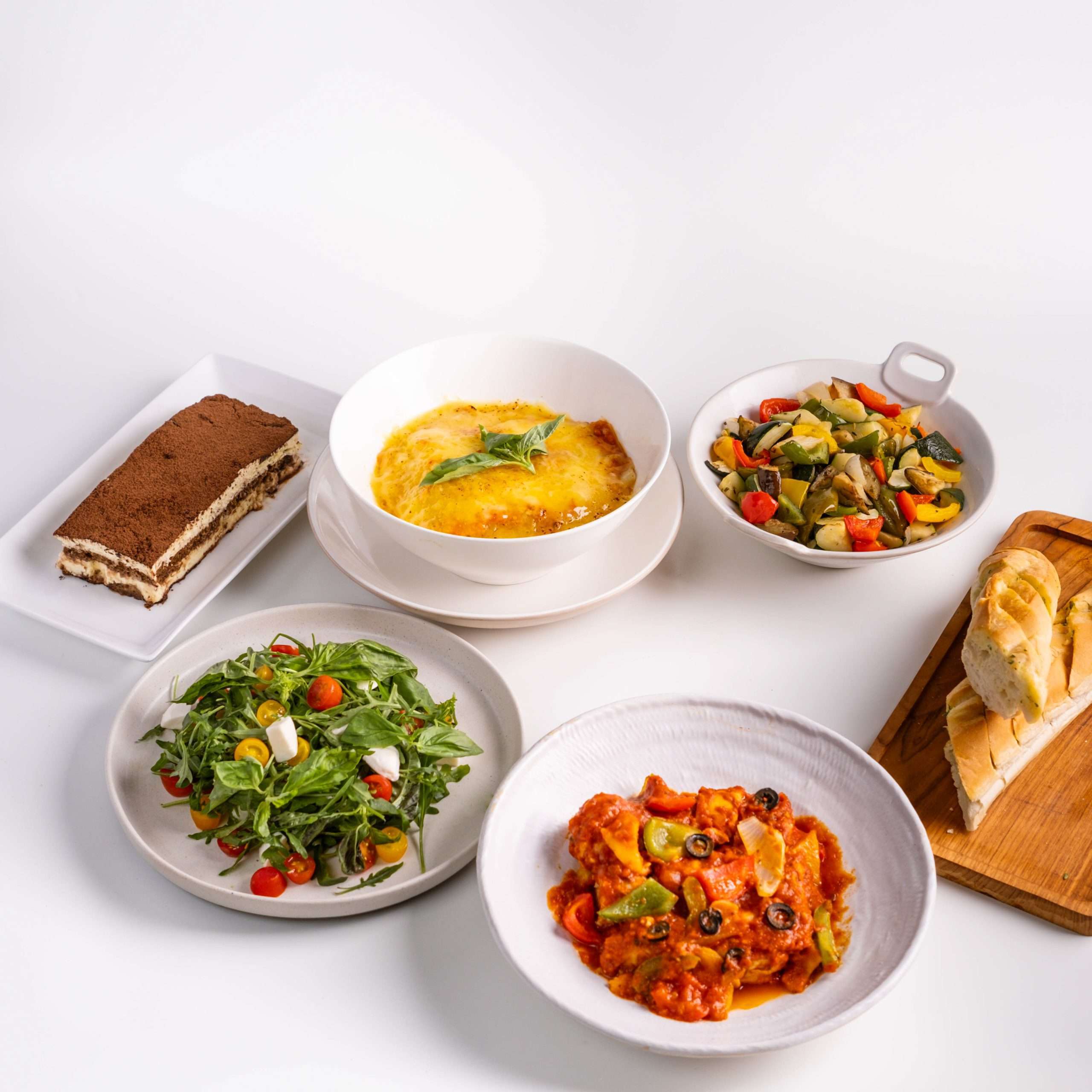 Bella Italia Signature Italian Meal For 4 - Vivre Gourmet